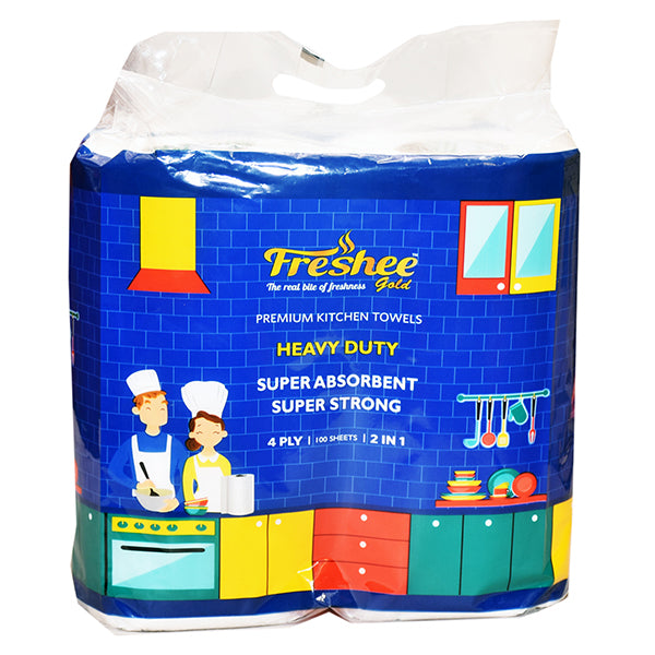 Freshee Premium Kitchen Towels – Super Absorbent & Food Safe (100% Nat ...
